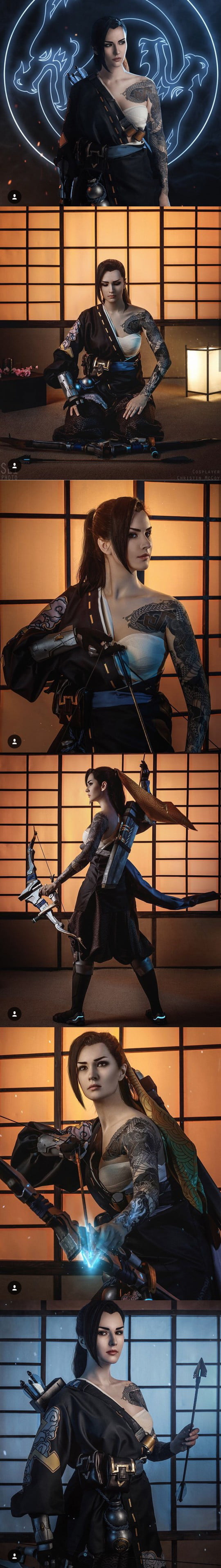A stunning Hanzo cosplay - 9GAG