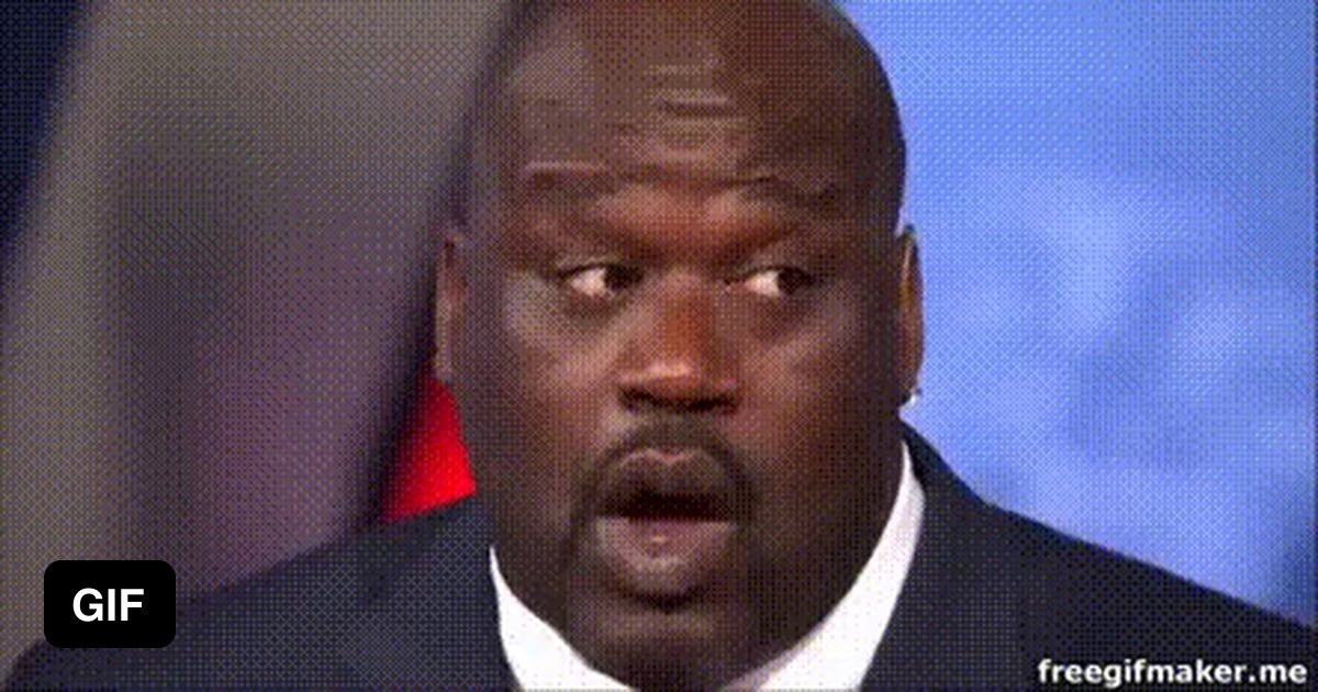 Shaq drinking a full size water bottle - 9GAG