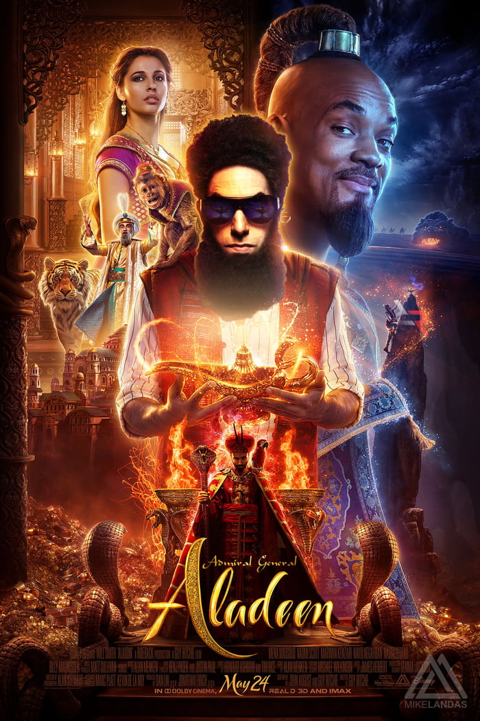 Do you want the Aladdin news or the Aladeen news? -Admiral General ...