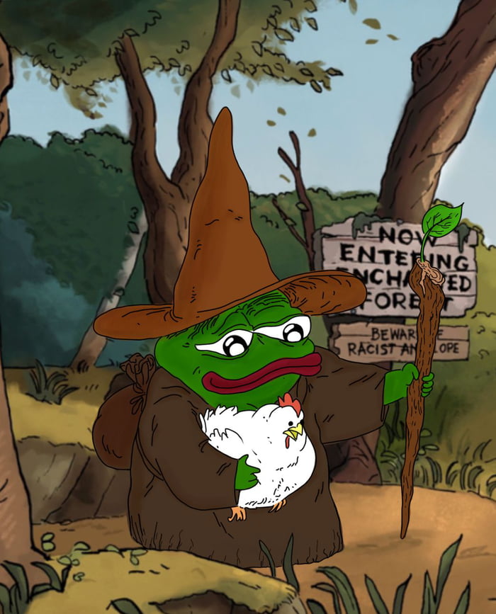 Wizard pepe - 9GAG