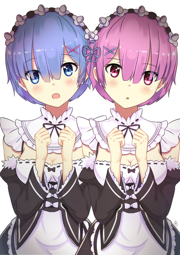 Re Zero-Rem&Ram - 9GAG