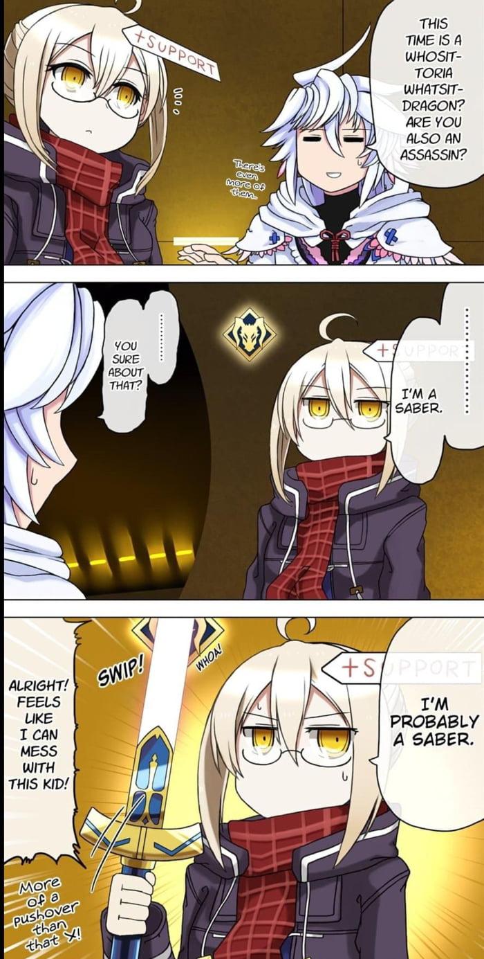 Definitely a saber - 9GAG