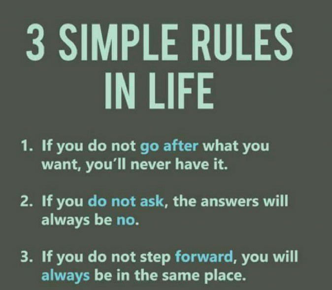 3 Simple Rules (Not mine) - 9GAG