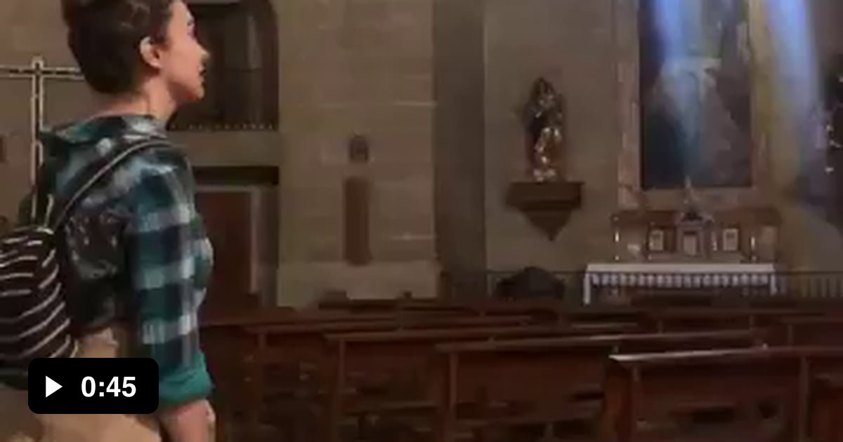 The ep. 1 of the church video with this wonderful singer - 9GAG