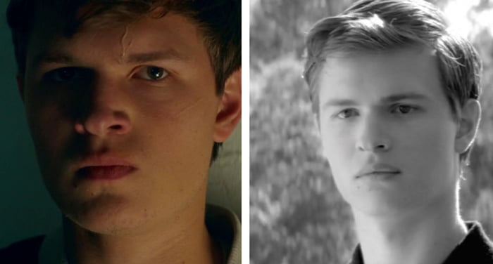 In Baby Driver when he has a daydream/fantasy about being with Deborah ...