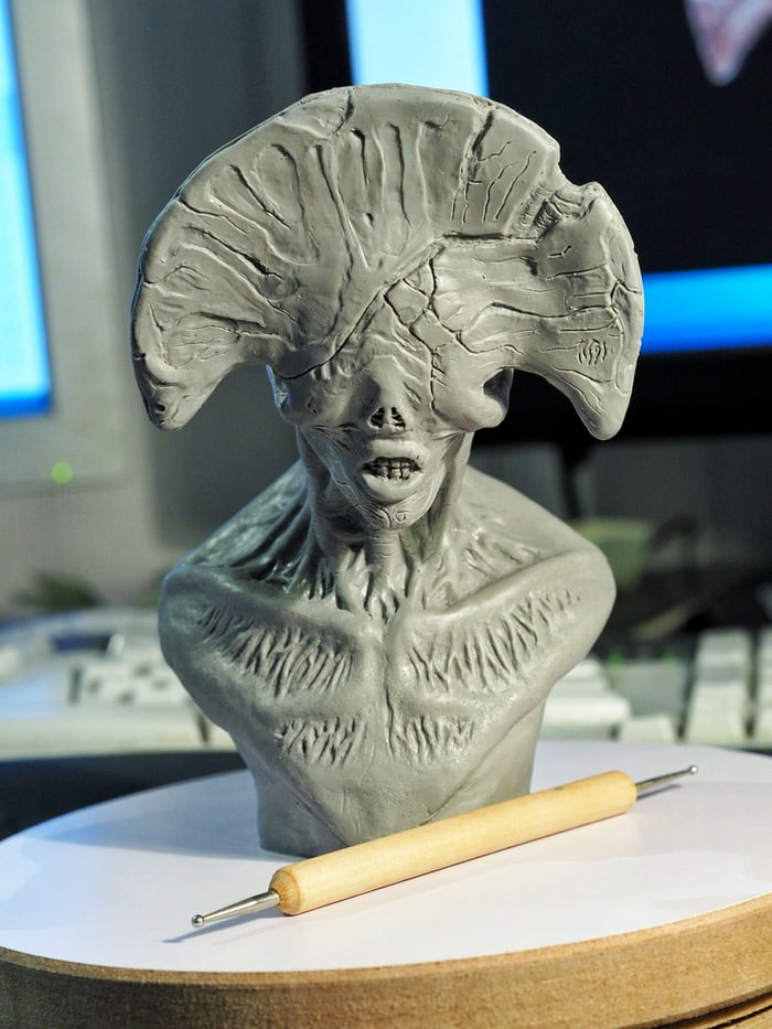 My another sculpture from Hellboy universe. Done in super sculpey ...