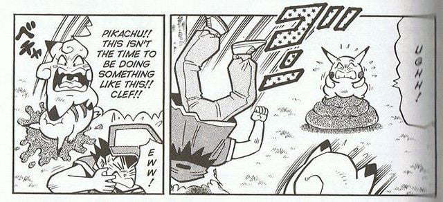 Did you know the original pokemon manga was quite wild? More in ...