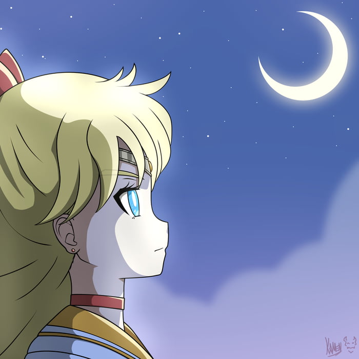 Sailor Venus Looking At The Moon 9gag
