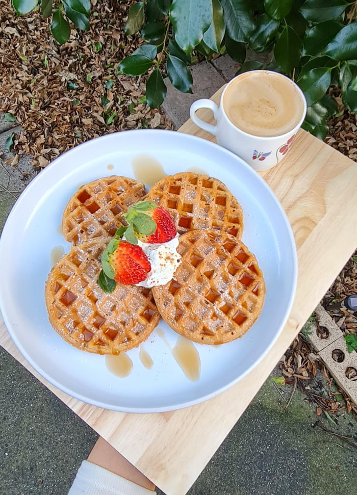 Breakfast Waffles - 9GAG