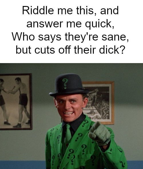 Riddle me this - 9GAG