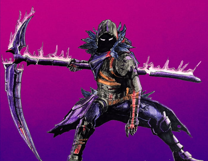 Raven with a scythe - 9GAG