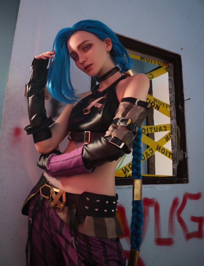 Jinx from Arcane by Catiescos - 9GAG