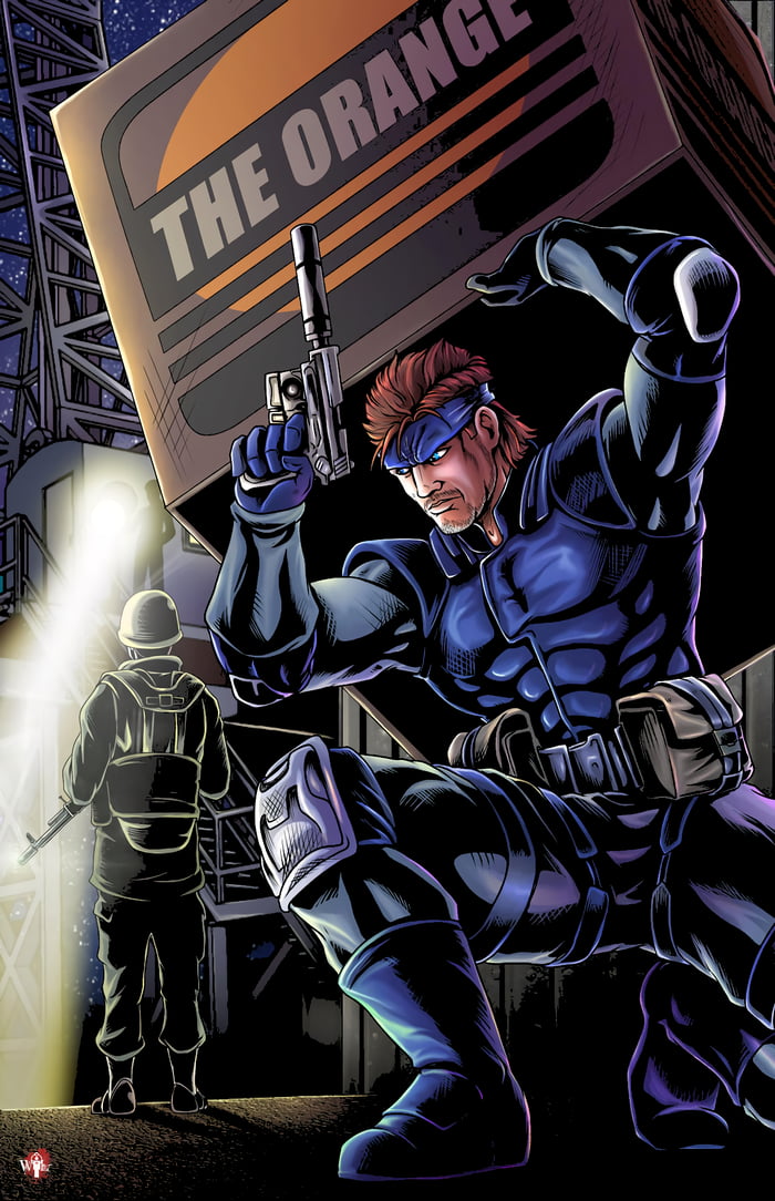Metal Gear Solid - Snake (1440x2230) - 9GAG