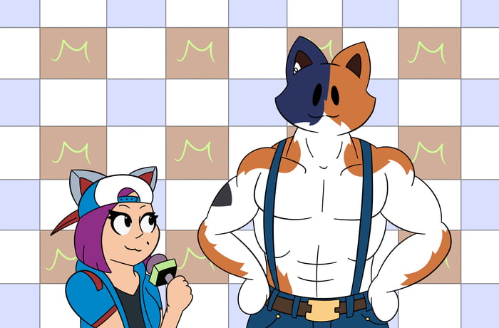 Fortnite X Rhythm Heaven With Meowscles As The Wrestler And Lynx As