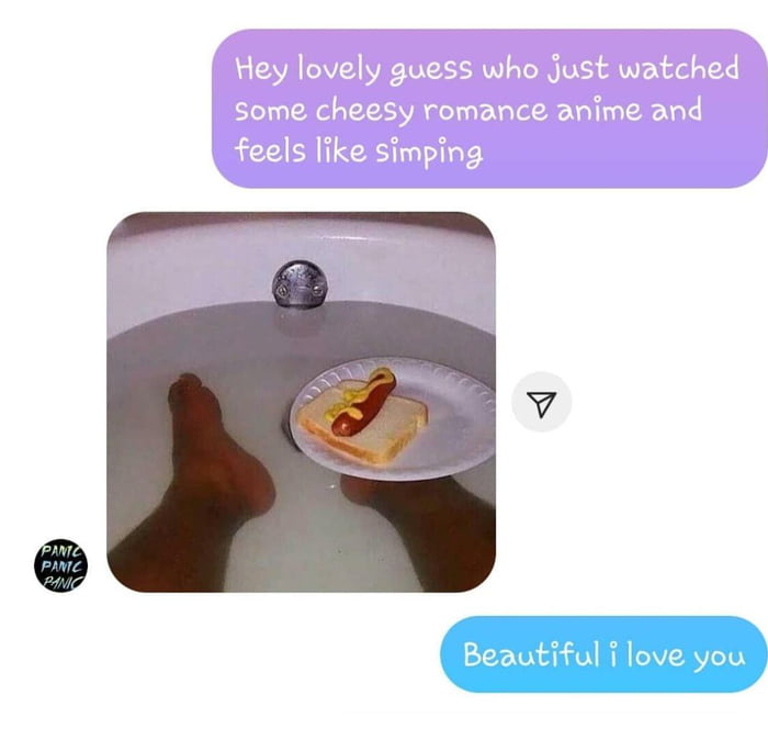 His love language is sending cursed images - 9GAG