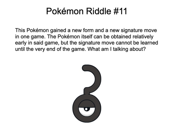 Pokémon Riddle #11 - 9GAG