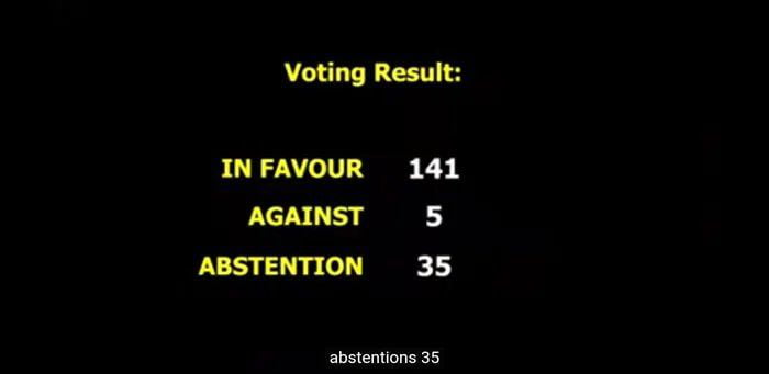 Well that's a pointless vote lol...how about vote for Ukraine to be ...