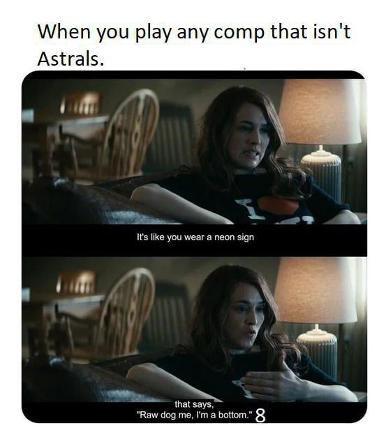 Low quality astral meme - 9GAG