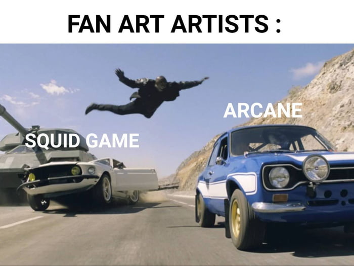 Fan art artists be like - 9GAG