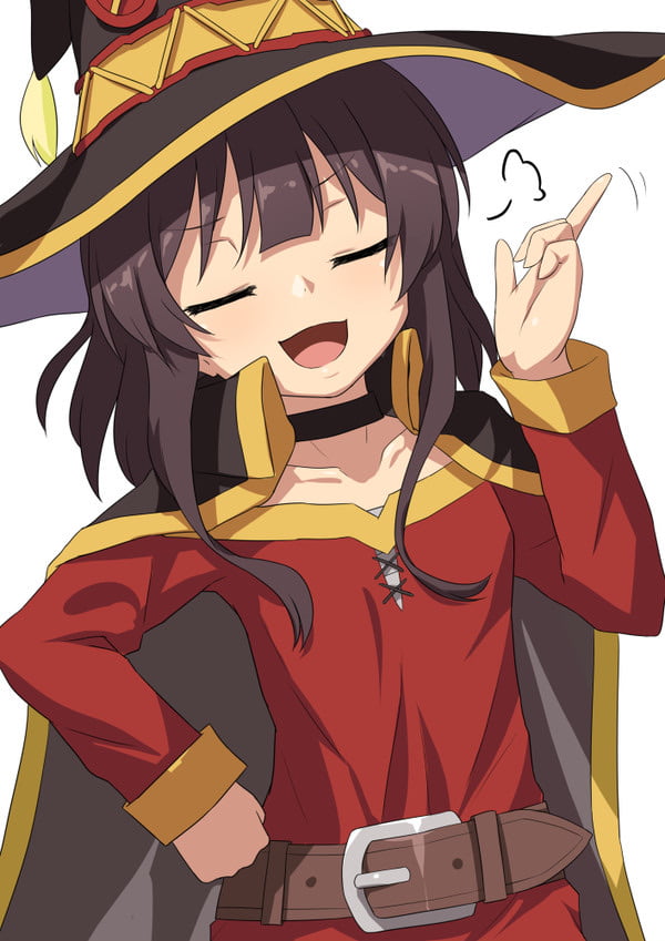 Smug Megumin - 9GAG