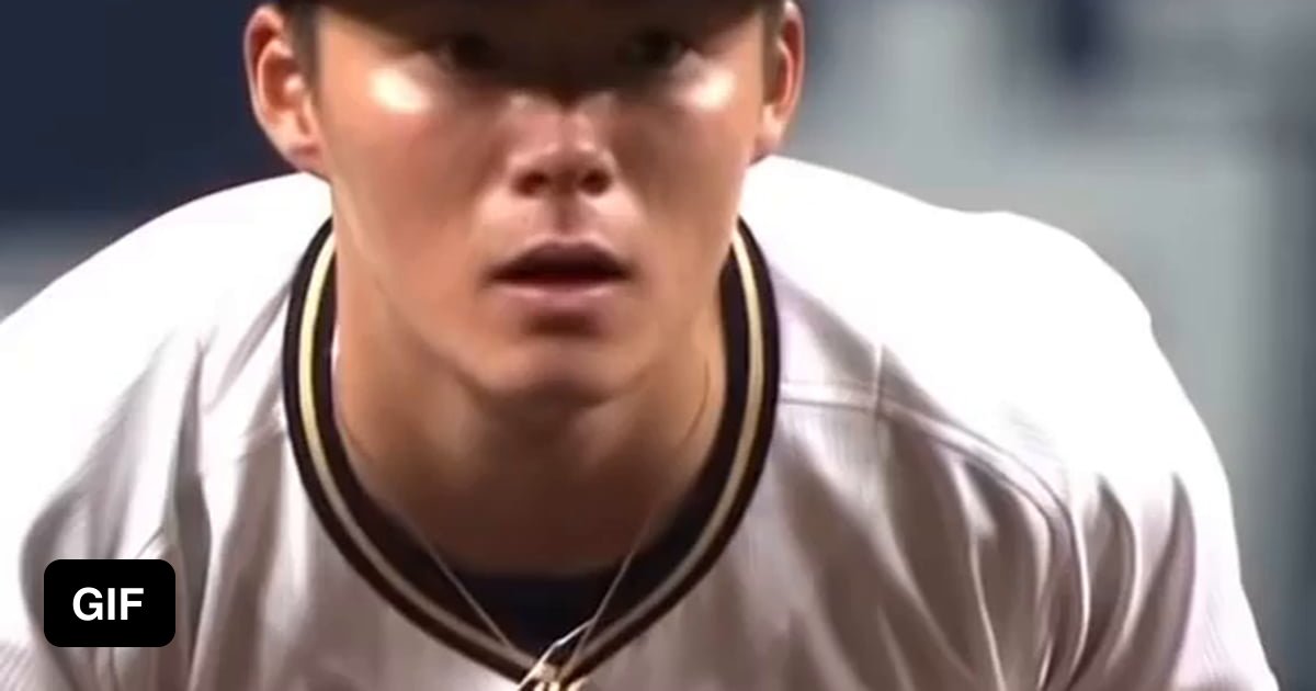 Starting pitcher Yoshinobu Yamamoto shaking off his catcher's signs. - 9GAG