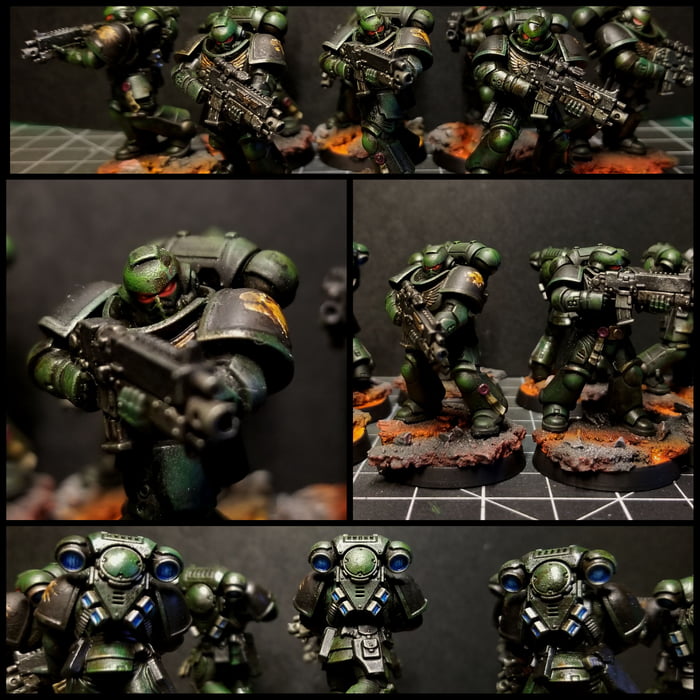 Grimdark Salamander Intercessor Squad - 9GAG