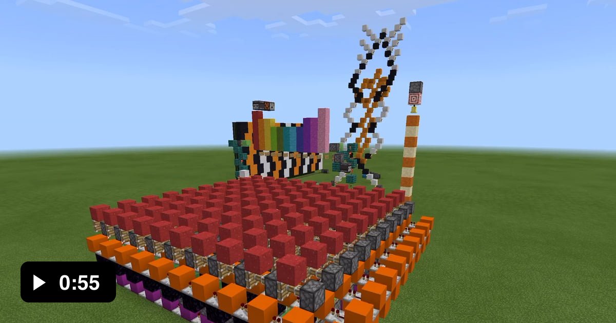 Satisfying minecraft contraptions - 9GAG