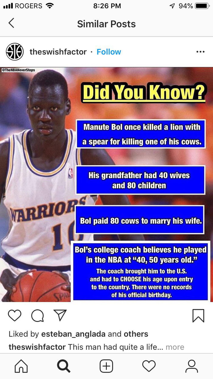 Manute bol - 9GAG