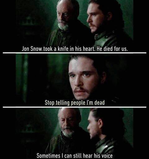 Jon Snow the reborn - 9GAG