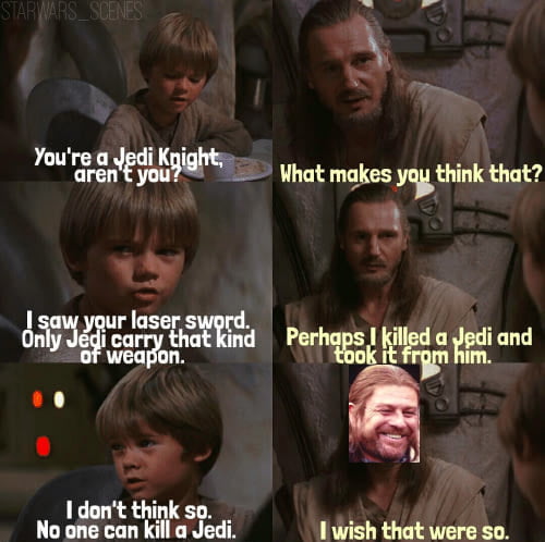 Prequels quotes. Perfect memes - 9GAG
