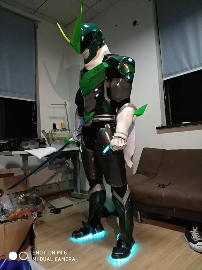 Overwatch Sentai Genji cosplay by PCCS - 9GAG