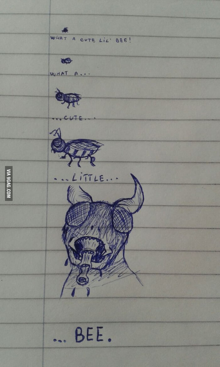 What a cute lil' bee... - 9GAG