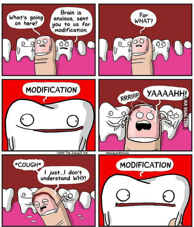 Modification... - 9GAG