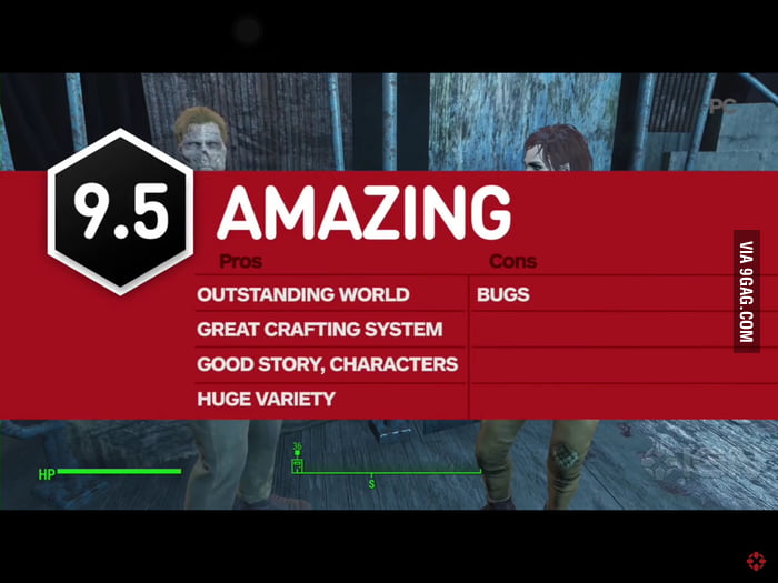 Do you agree with ign's rating of fallout 4? - 9GAG