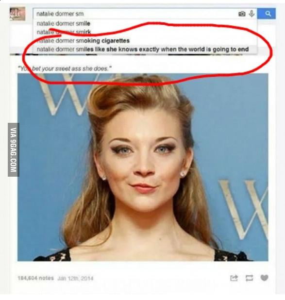 Searching for natalie dormer when suddenly - 9GAG