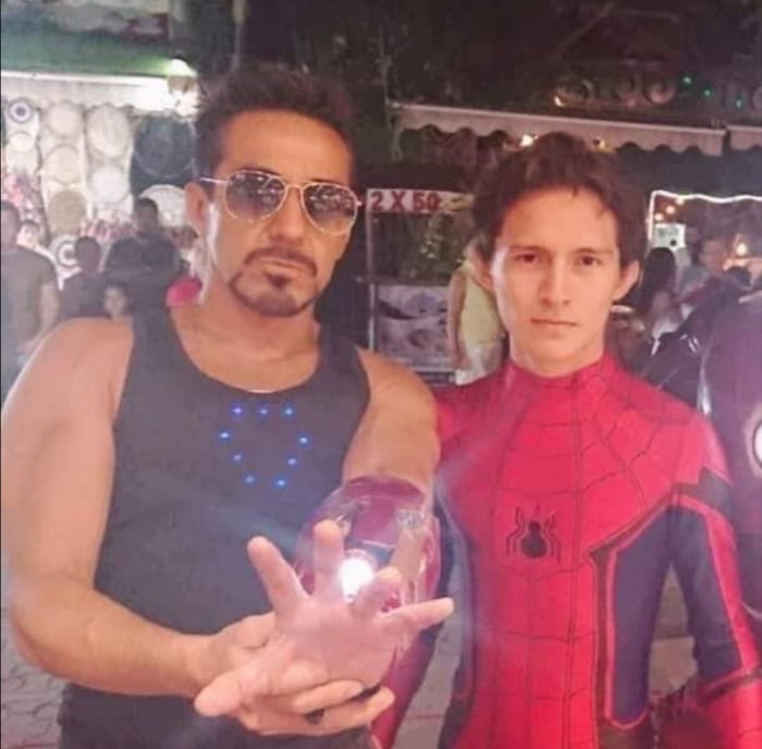 Iron crack and Spider-Meth - 9GAG