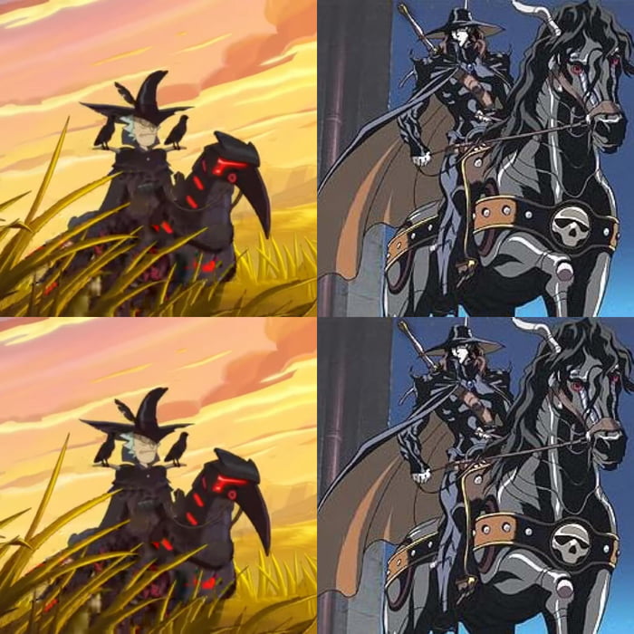 Rick and Vampire Hunter D vibes - 9GAG