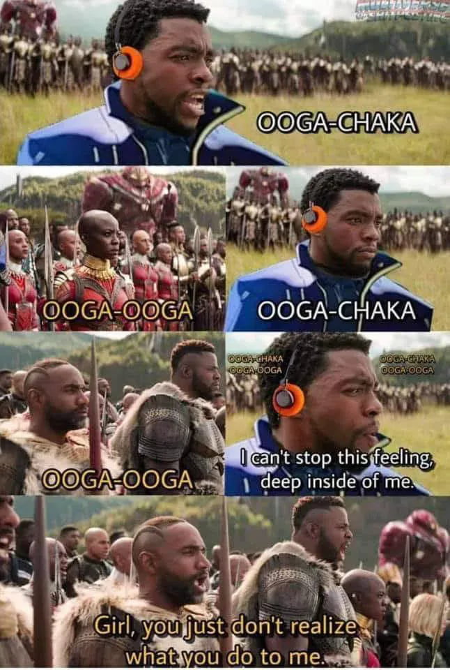 Ooga-chaka ooga-ooga ooga-chacka ooga-booga - 9GAG