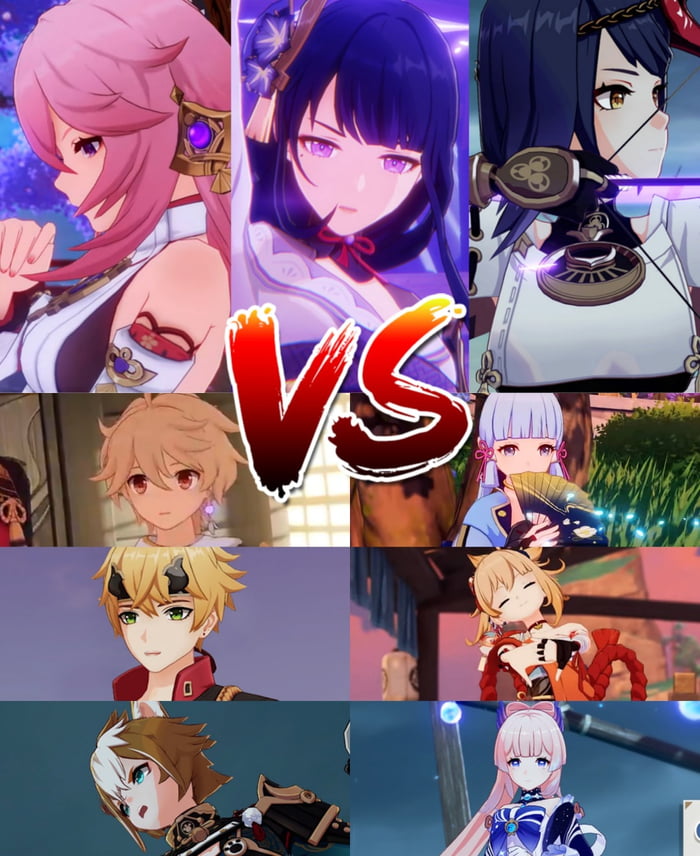 Genshin Impact Inazuma Arc - Civil War - 9GAG