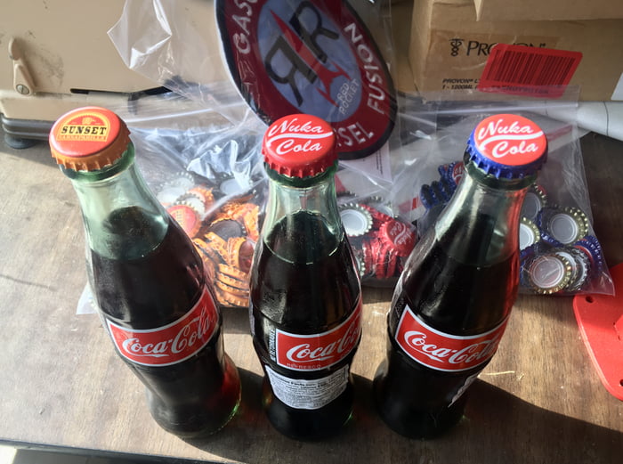 Got into recapping soda bottles, then discovered having your own caps ...