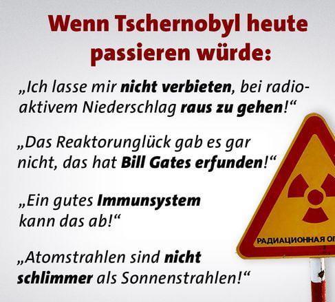 Ich kenne niemanden, der an radioaktiver Strahlung gestorben ist! - 9GAG