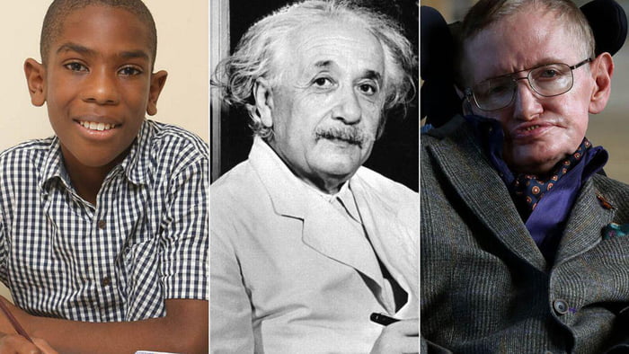 British born Ramarni Wilfred scored higher on his IQ test than Albert ...