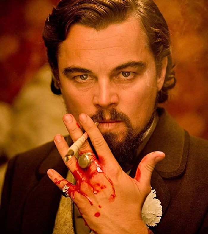 Not only Viggo, but Dicaprio also cut open his hand in a scene in ...