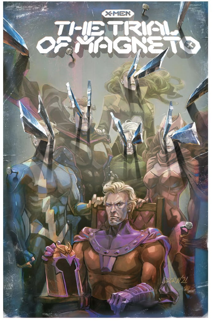 The Trial Of Magneto variant cover. Family Time? - 9GAG