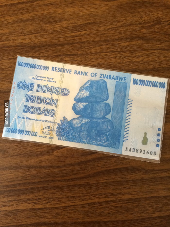 I see your Billion dollars and I raise you a Trillion dollars. Yes, I ...