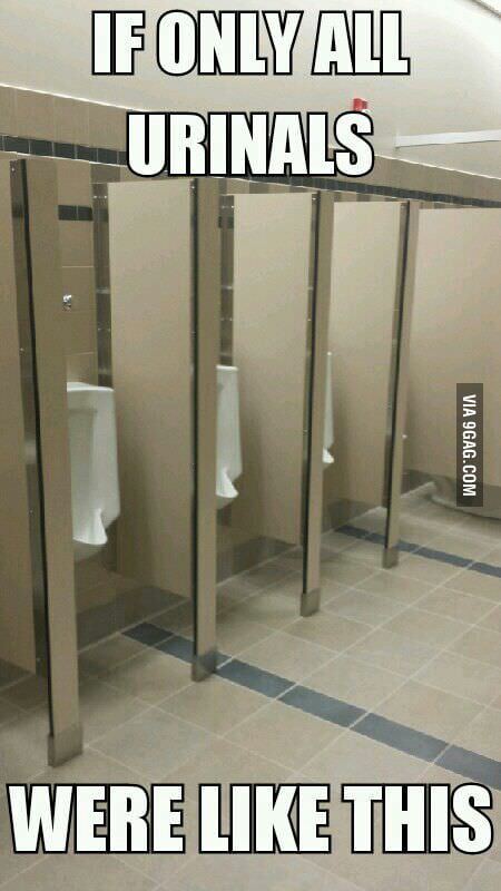 I wouldn't mind peeing next to someone - 9GAG