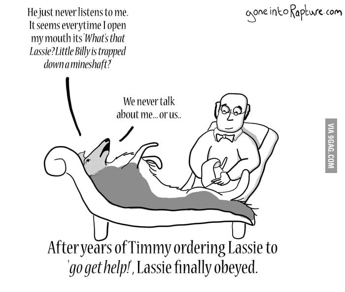 Lassie Get Help Cartoon