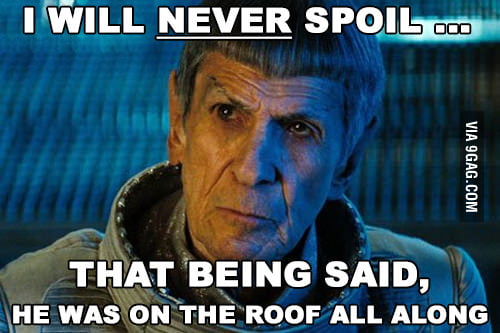 Spoiler Spock - Guess the movie - 9GAG