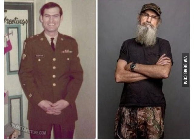 Uncle Si back in 'Nam - 9GAG