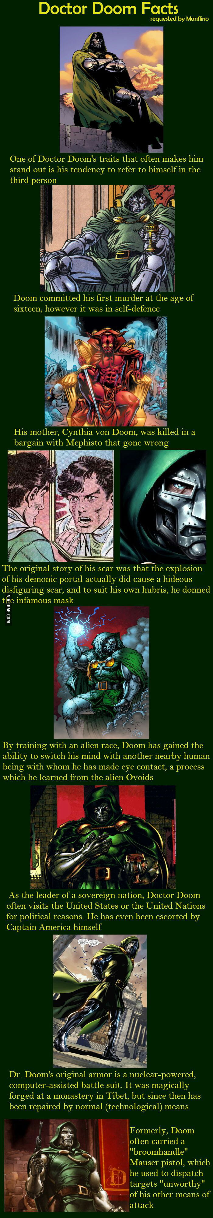 Dr. Doom Facts.. - 9GAG